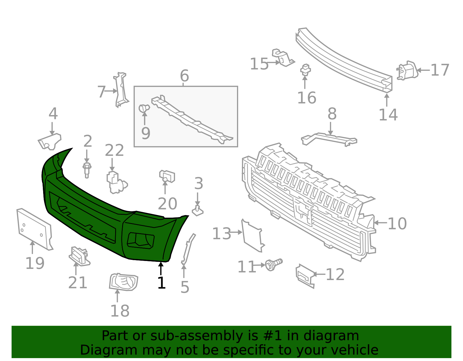 52119-0C949 - Cover Front Bumper L P | Nucar Toyota of North Attleboro