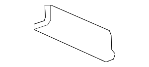 2016-2024 Chevrolet Camaro Passenger Side Folding Top Side Rail Garnish ...