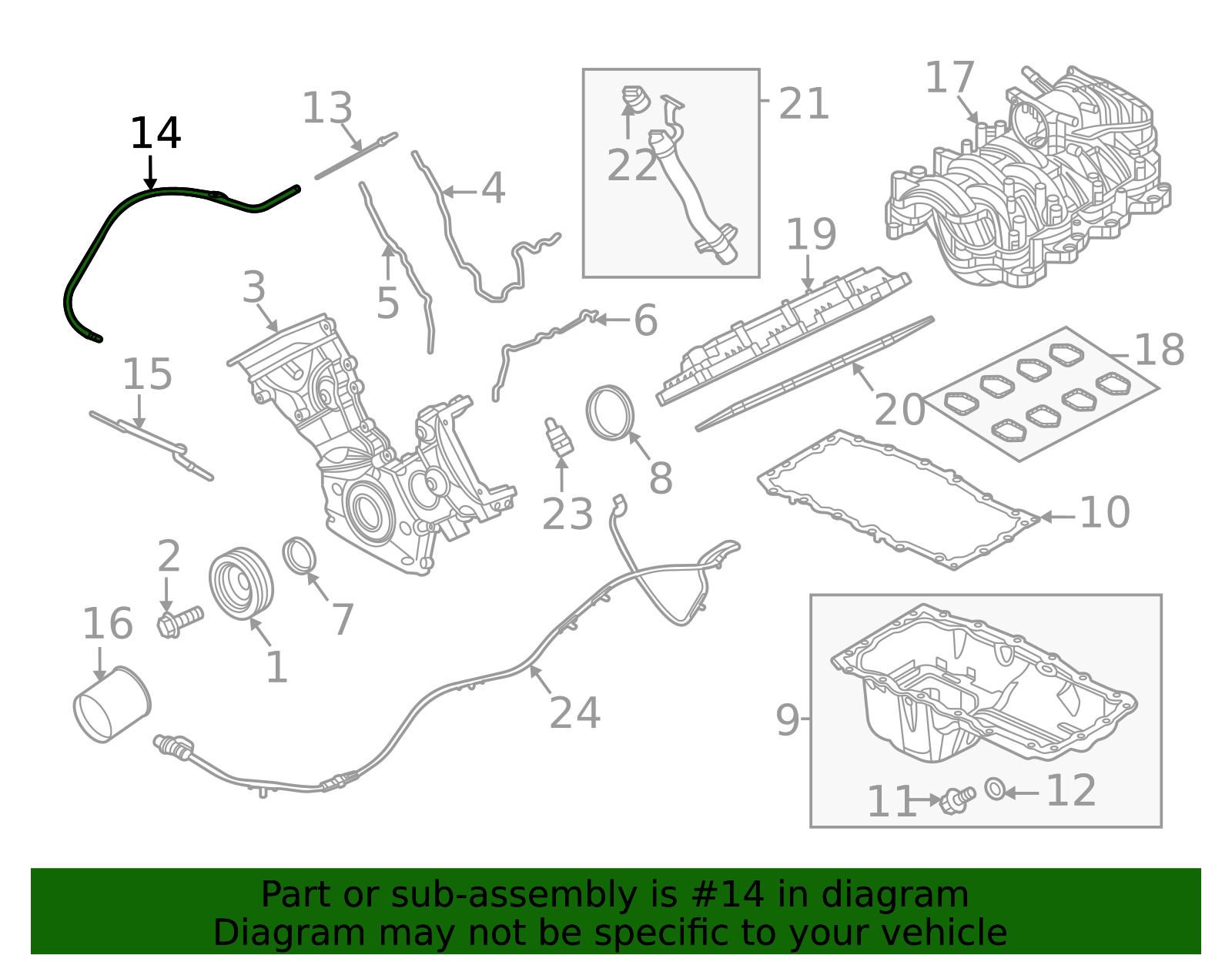 2017-2019 Ford Engine Oil Dipstick Tube HC2Z-6754-B | Awesome Parts Ford