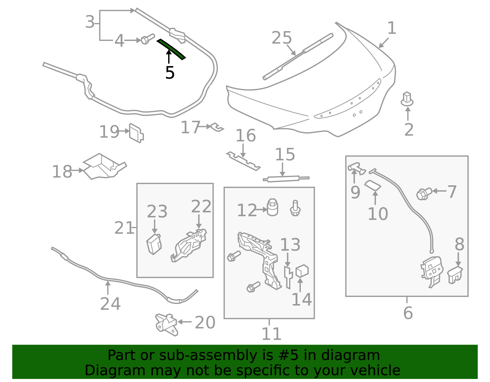 2009-2015 INFINITI Drip Channel 84834JJ50A | Lia Infiniti Parts
