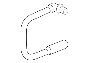 2010-2017 GM Positive Crankcase Ventilation (PCV) Hose 12619363 ...