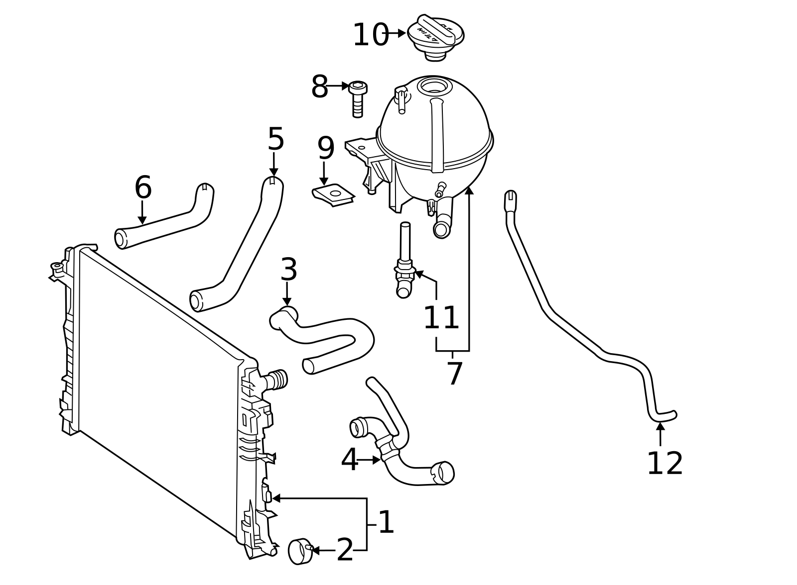 906-501-44-82 - Vent Hose 2014-2017 Mercedes-Benz | Mercedes-Benz USA Parts
