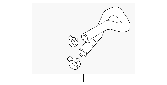 97324-C5100 - Water Hose 2016-2020 Kia Sorento | Kia.Parts Store