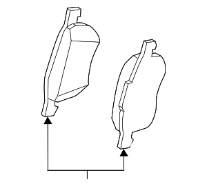 32373178 - 2007-2018 Volvo - Brake Pads Front | Volvo OEM Parts Direct
