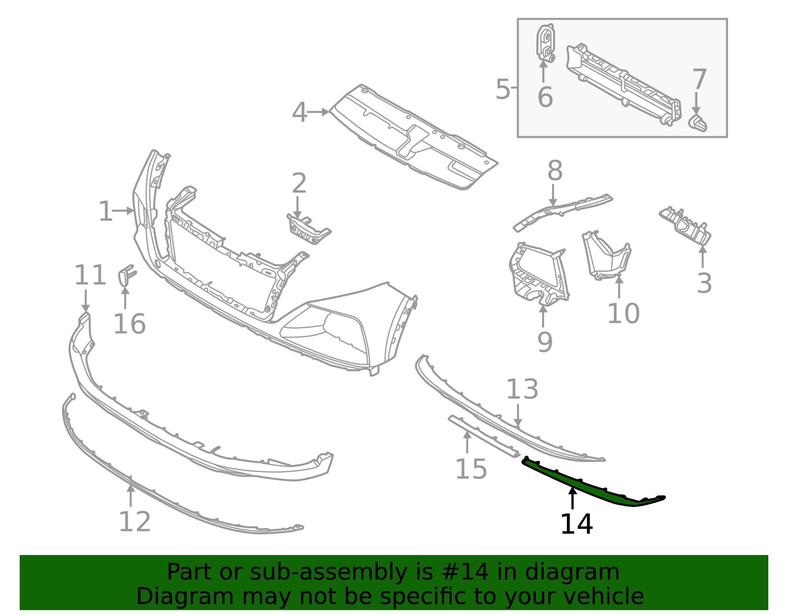 2022-2024 Hyundai Tucson Lower Molding 86596-N9010 | MotorMotor