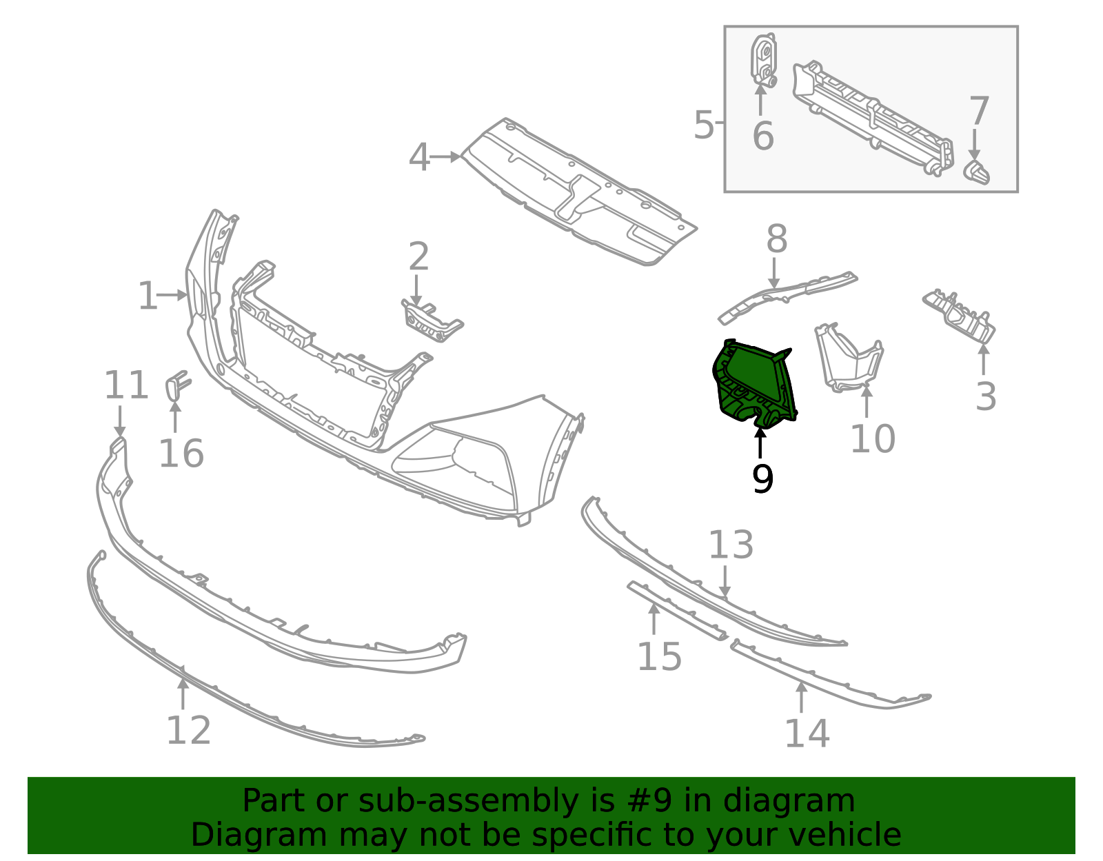 865C1-N9000 - High-Quality Headlight Molding for 2022-2024 Hyundai ...