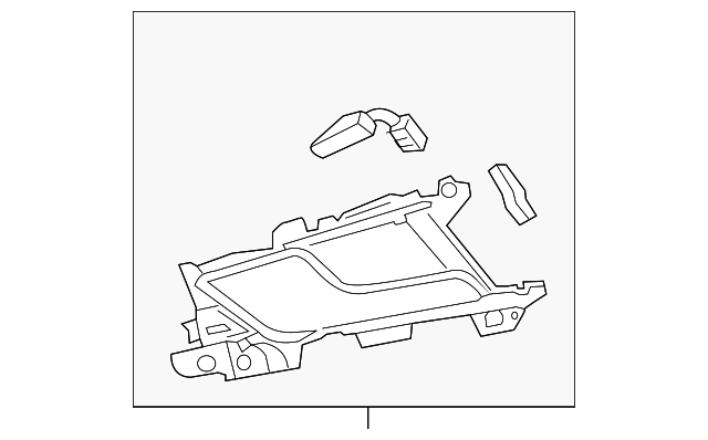 2017-2024 Audi Handle, Inside 8W0-839-020-A-4PK | Audi OEM Parts Guy