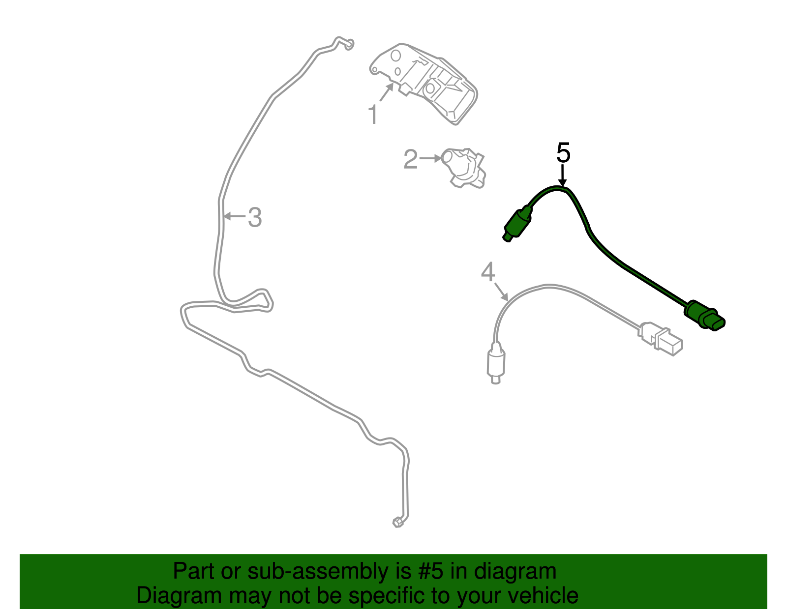 2008-2017 BMW | Oxygen Sensor | 11787589475 | BMW OEM Parts Store