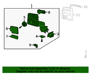 2020-2025 GM Mirror 86582415 | OEM Parts Online