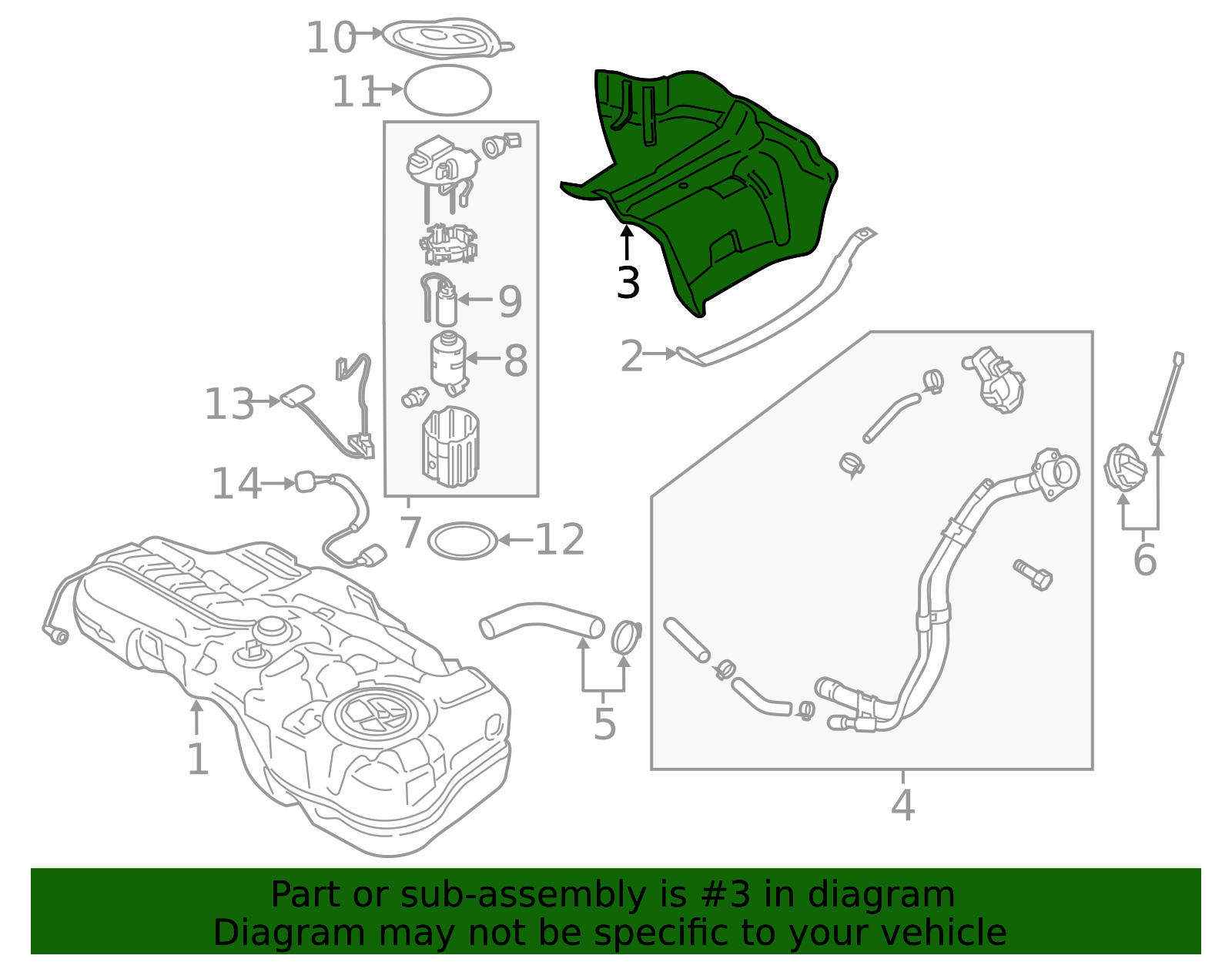 2018-2023 Hyundai Tank Shield 31220-J9000 | OEM Parts Quick