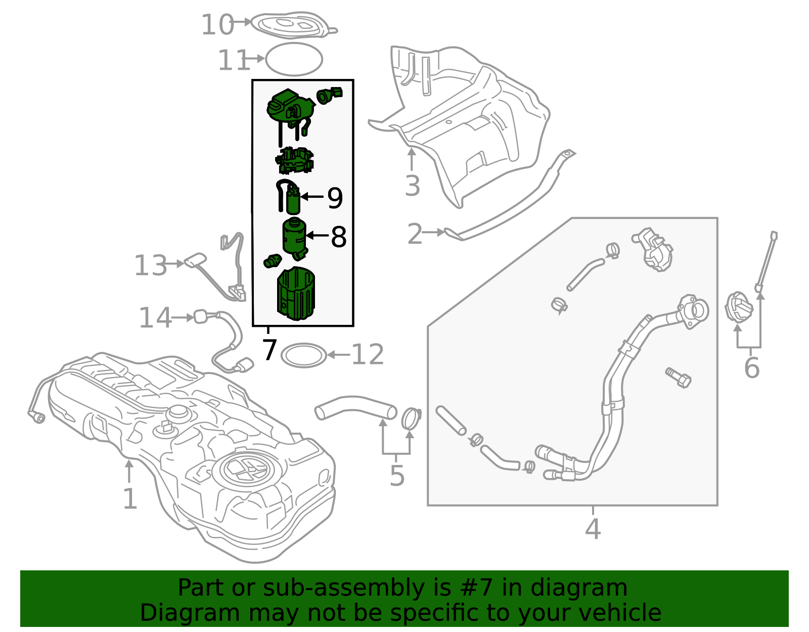 2018-2023 Hyundai Kona Fuel Pump Assembly 31120-J9200 | OEM Parts Online