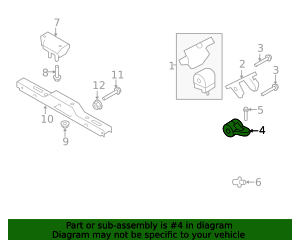 9L3Z-6038-B - Engine Mount Bracket 2009-2014 Ford | Ford OEM Parts Direct