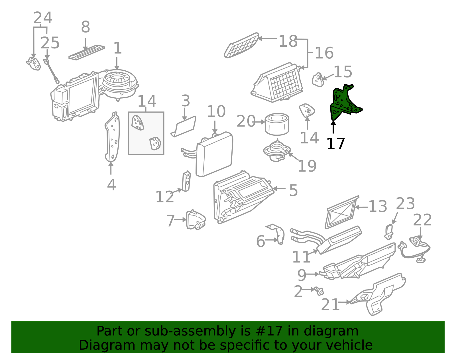 2002-2007 GM Inlet Duct Bracket 22664711 | Shop Matick Buick GMC