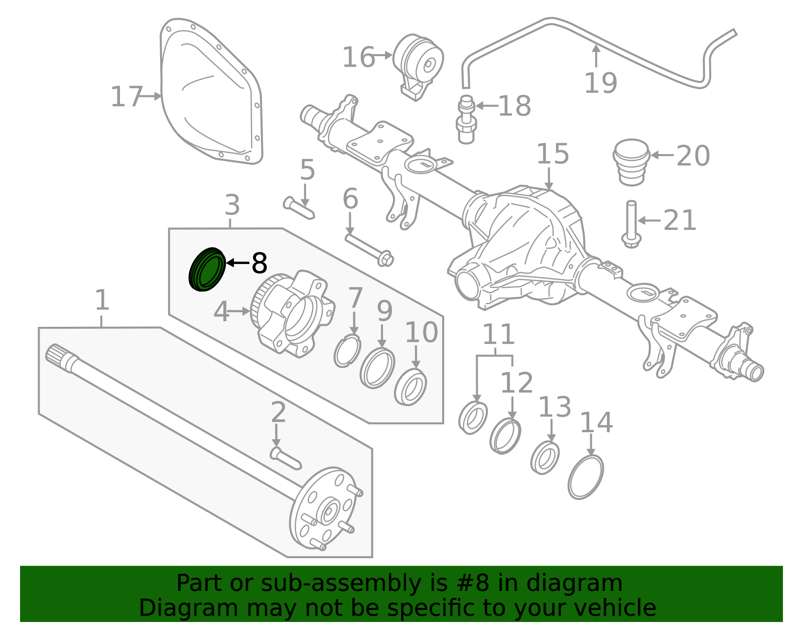 4C3Z-1S177-D - Seal - 2015-2025 Ford | Lasco Auto Parts