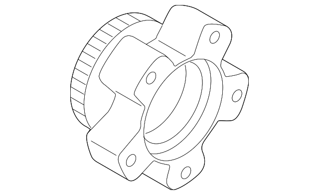 2015-2025 Ford | Wheel Hub | CK4Z-1A034-B | Walls' Ford Parts