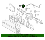 JK4Z-5A669-A - Axle Housing Damper 2017-2023 Ford | Ford Parts Direct