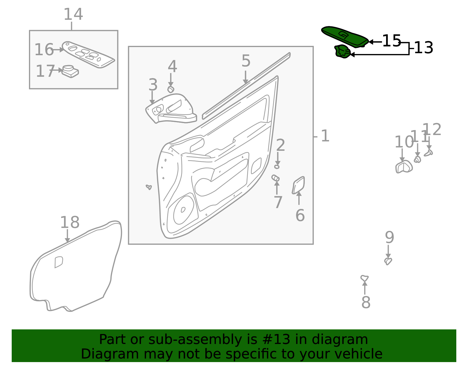 93575-2D000-AX - Switch Assembly - 2001-2006 Hyundai Elantra ...