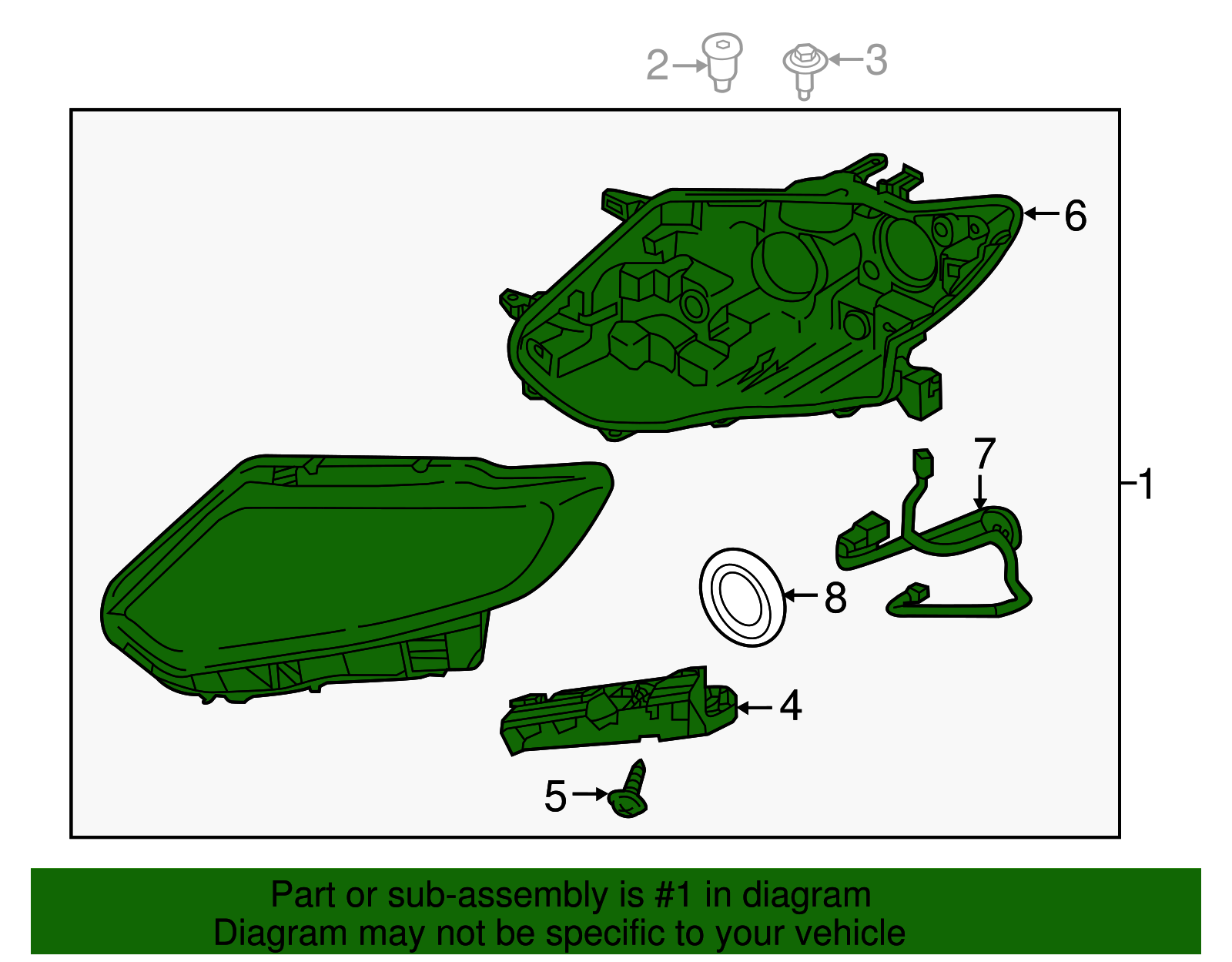 26010-6FL7A - Composite Assembly 2019-2020 Nissan Rogue | Nissan Parts ...