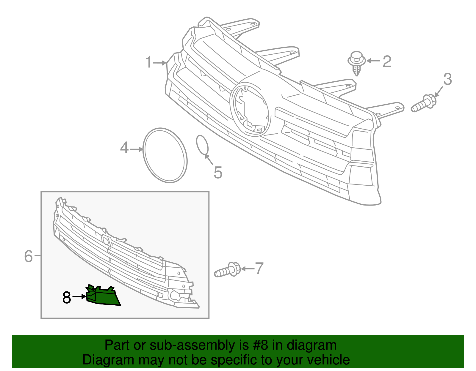 53105-0E010 - Cover 2017-2019 Toyota Highlander | Toyota San Diego Parts