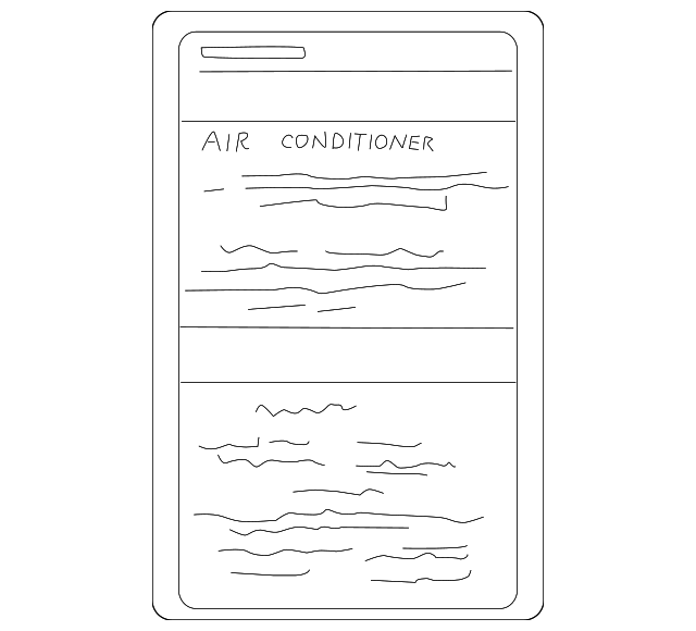 NA75-61-439 - AC Label 1995-2000 Mazda Miata | Florida Mazda Parts