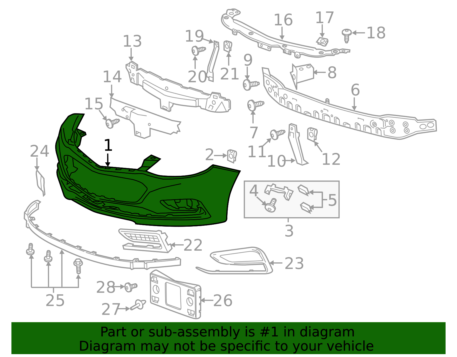 Buy Genuine GM Auto Parts - Fascia (Part # 84288770) | GM Parts Store