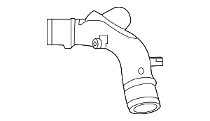 2010-2019 Land Rover Engine Coolant Outlet Flange LR050934 | OEM Parts ...