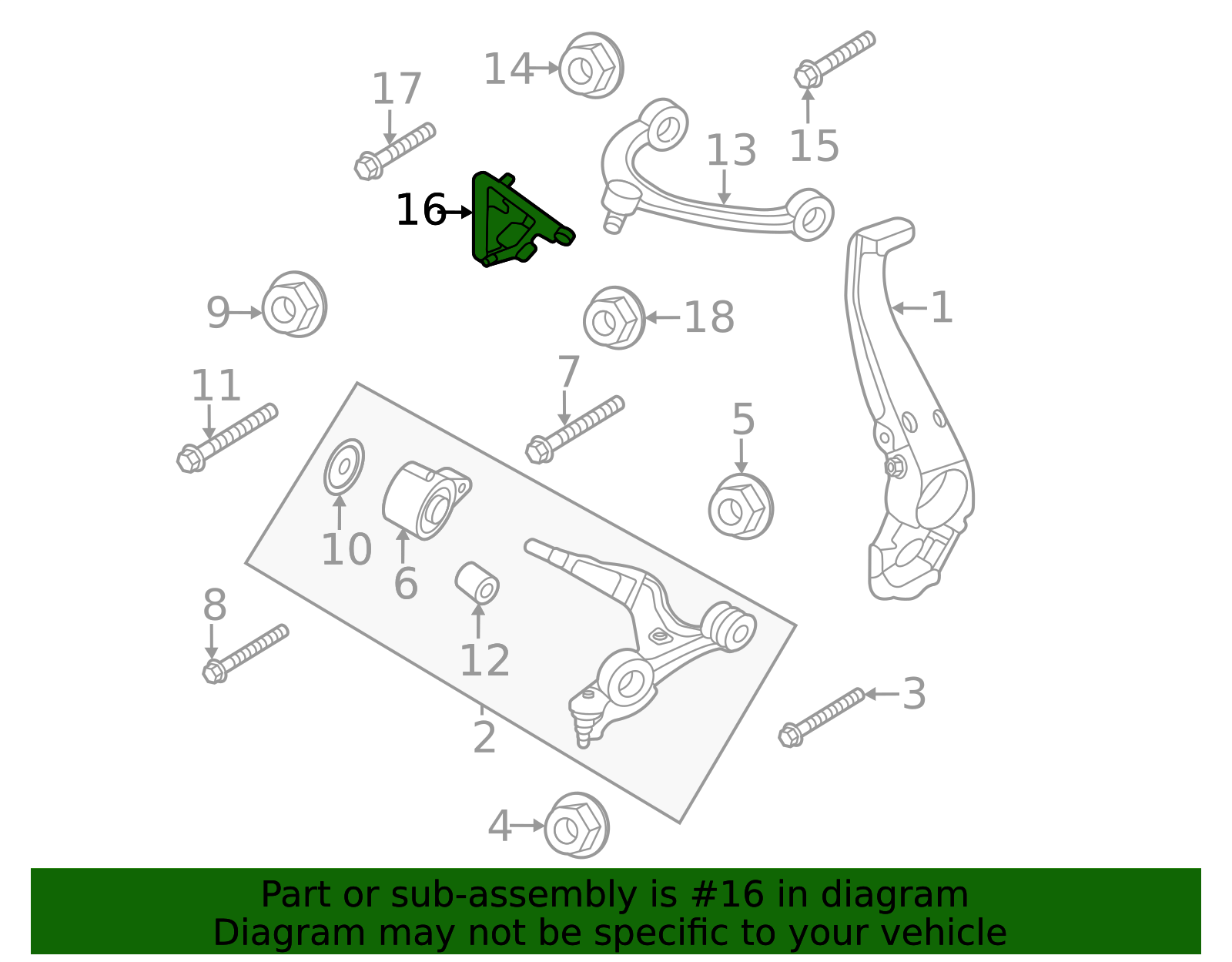 2020-2025 Porsche Taycan Level Sensor 9J1-616-213 | Parts