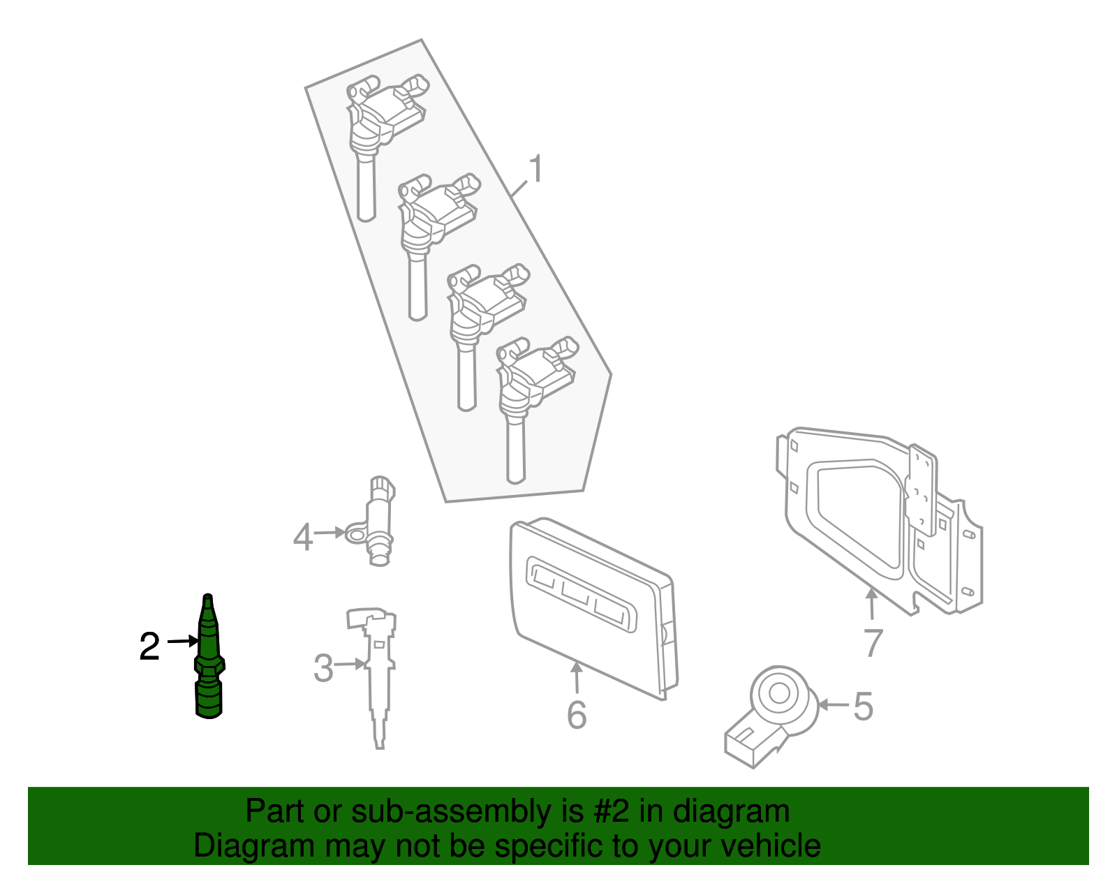 2009-2017 Mopar Spark Plug SPLZFR5C11 | Mopar Parts Canada