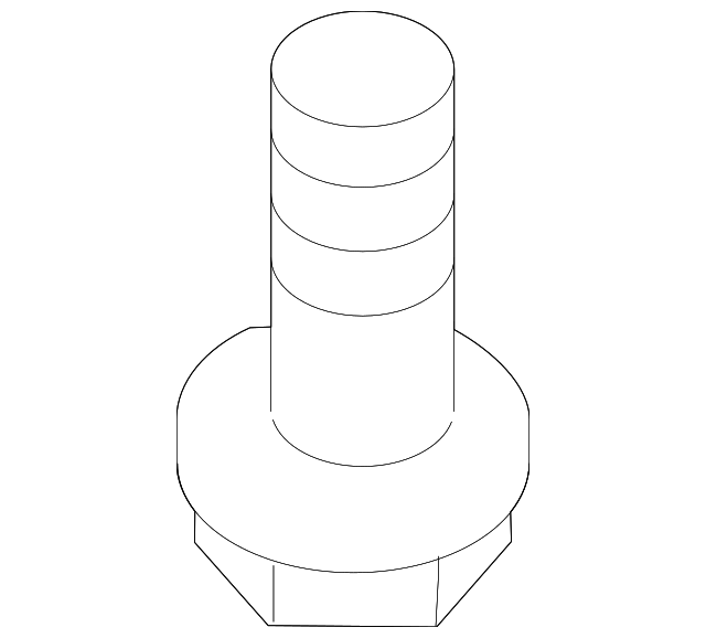 2009-2025 Nissan Under Cover Bolt 08146-6205H | Parts for Nissans