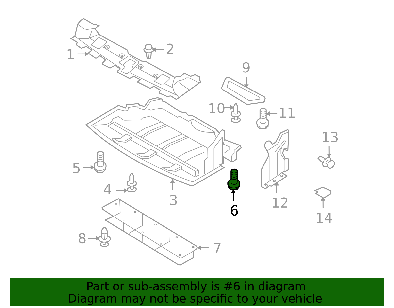 08146-6205H | Nissan Standard Hardware - Genuine OEM | 081466205H ...