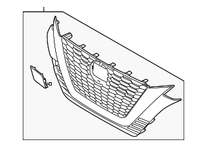 2019-2022 Nissan Altima Upper Grille 62310-6CG1B | OEM Parts Online