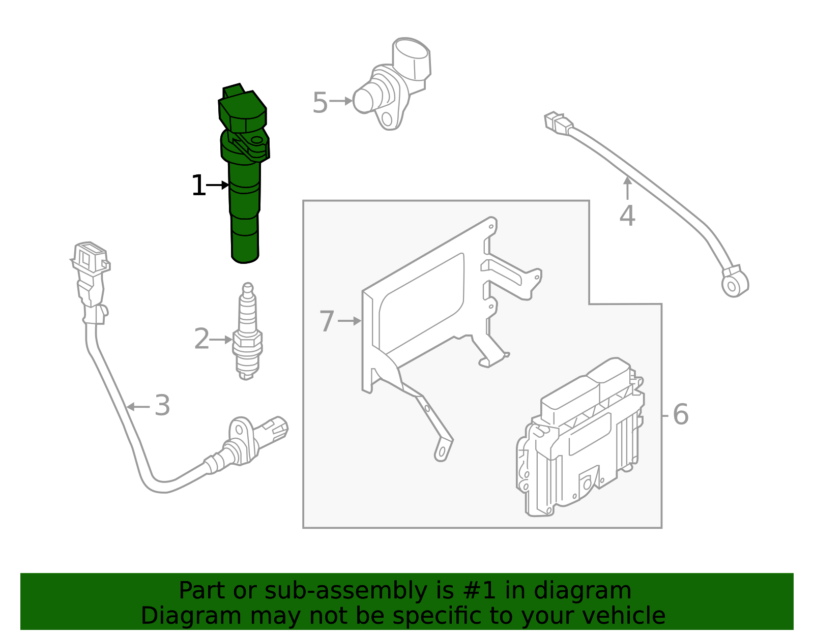 27301-2B120 - Ignition Coil 2016-2024 Kia | Kia.Parts Store