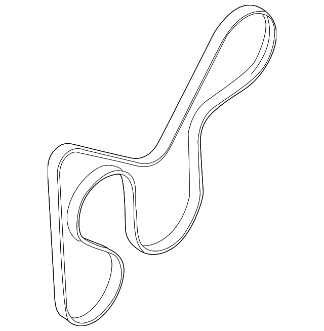 25212-2B000 - Kia Serpentine Belt 2010-2011 Kia Soul | Performance Auto ...