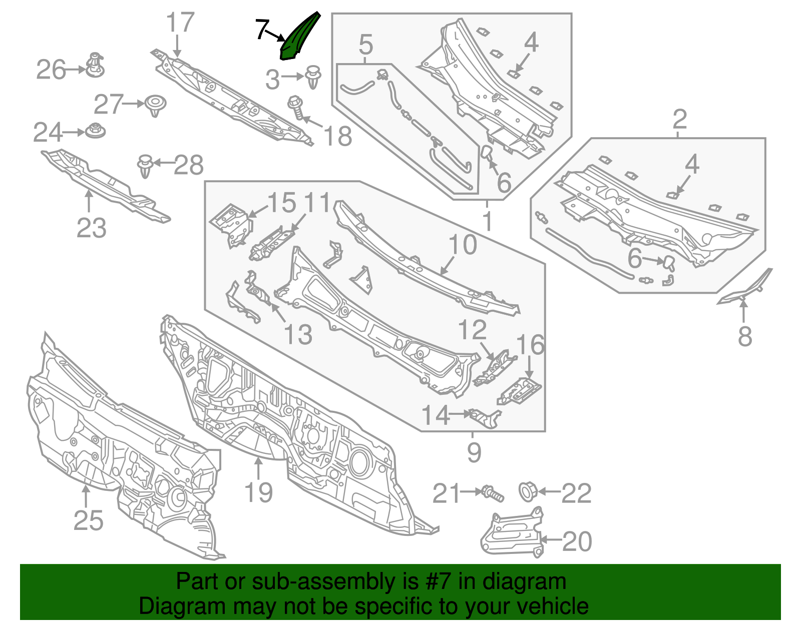 KD53-51-PB1B - 2013-2016 Mazda CX-5 - End Cap | Mazda Part Direct
