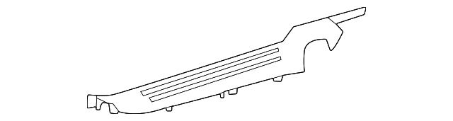 2021-2025 Toyota Sienna Scuff Plate 67918-08040-C0 | Toyota Parts Center