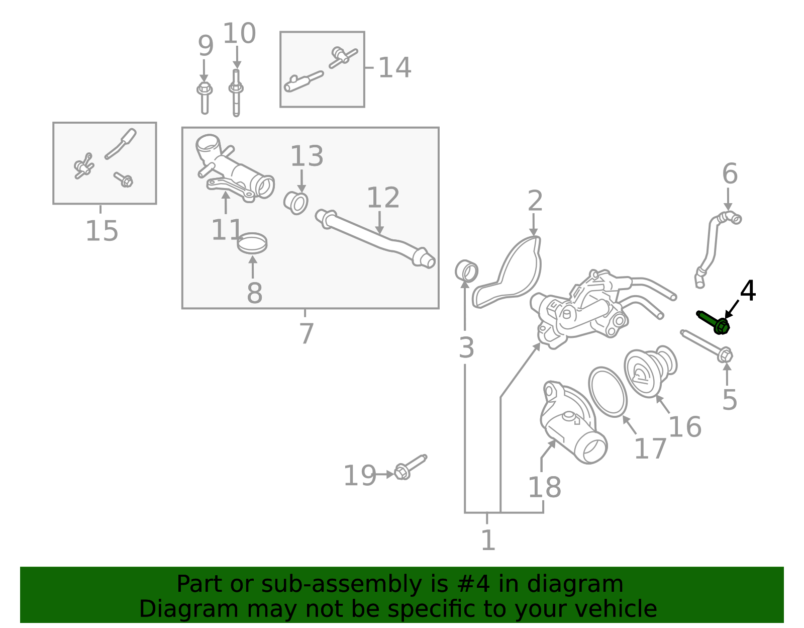 Genuine OEM Ford Part - Roof Panel Bolt W718476-S437 | Genuine OEM Ford ...