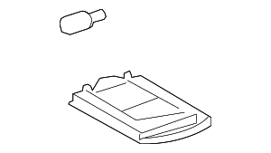 81360-60050-C0 - Dome Lamp Assembly 2016-2021 Lexus LX570 | Longo Lexus ...