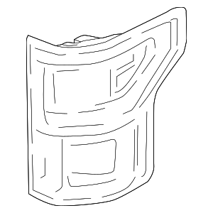 RL3Z-13405-B - Tail Lamp Assembly 2024-2025 Ford F-150 | Ford Parts Direct