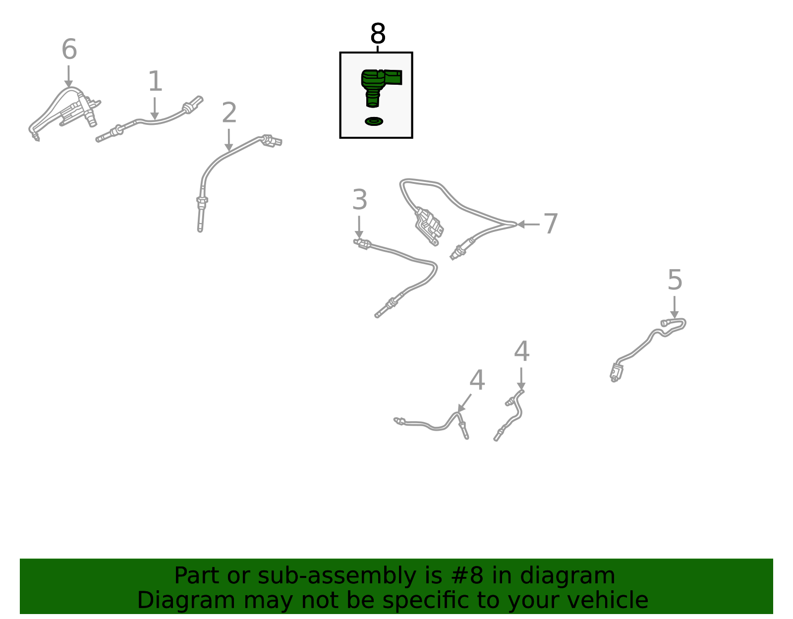 2016-2025 GM M.A.P Sensor 12707766 | Courtesy Parts