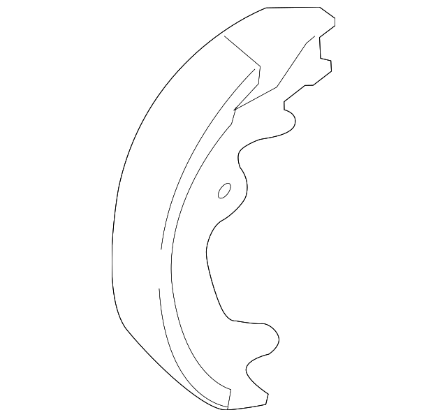 2001-2024 Toyota Parking Brake Shoe (Left, Right) 46550-60070 | OEM ...