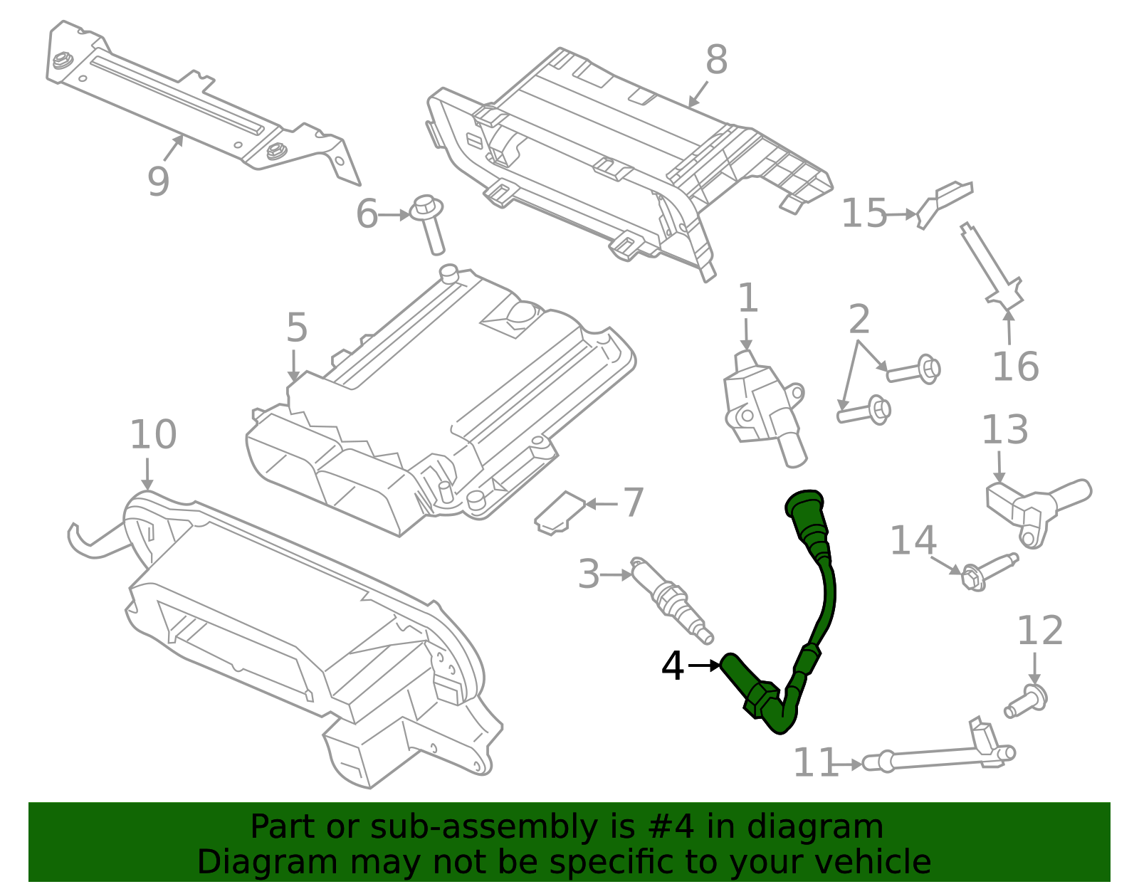 WR-6170 - Motorcraft™ Spark Plug Wire 2020-2025 Ford | Ford Parts Direct