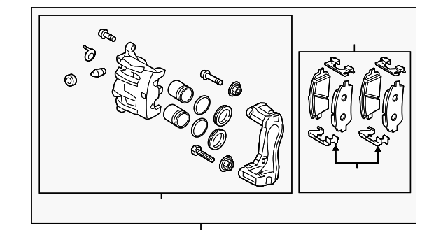58130-S9050 - Disc Brake Kit 2025 Kia Telluride | Kia.Parts Store