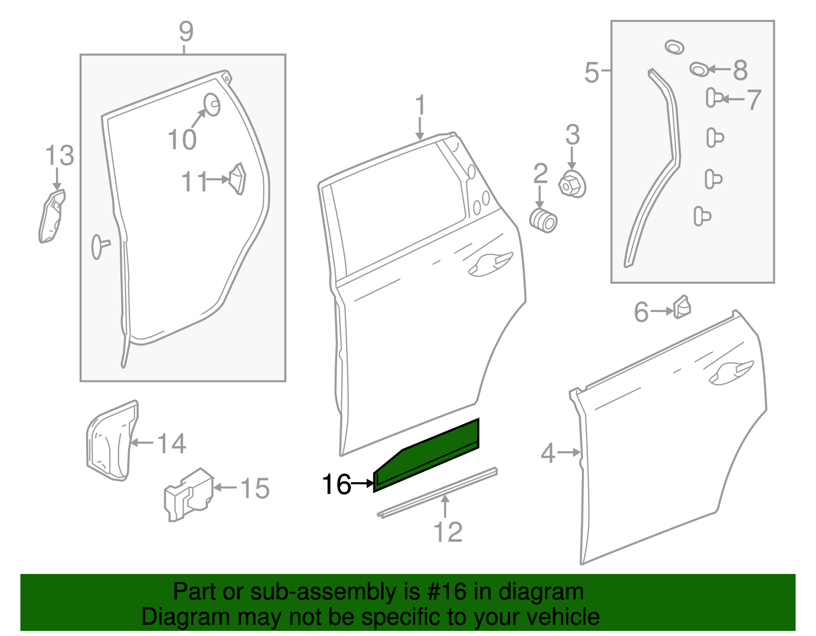 2014-2020 Acura MDX Stone Guard 75890-TZ5-A00 | OEM Parts Online