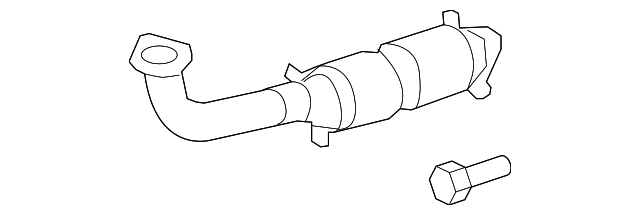 OEM 2007-2009 Honda CR-V Catalytic Converter 18160-RZA-A00 | Honda ...