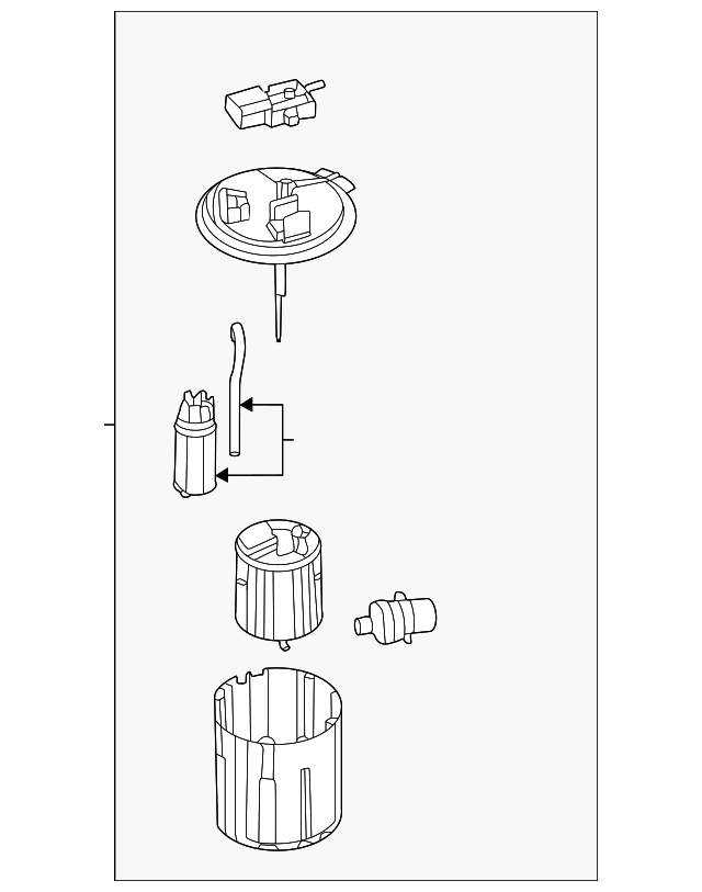 31120-R0500 - Fuel Pump Assembly 2022-2025 Kia Carnival | Kia.Parts Store