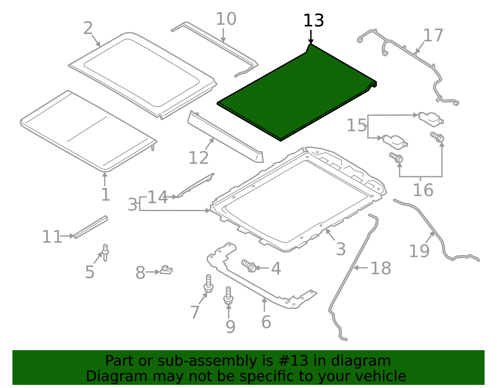 FL3Z-16519A02-AL - 2022-2024 Ford - Sunshade | Dealer Auto Parts