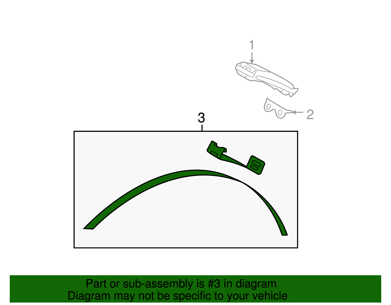 6F2Z-1A193-C - Tire Pressure Monitoring System (TPMS) Sensor Mounting ...