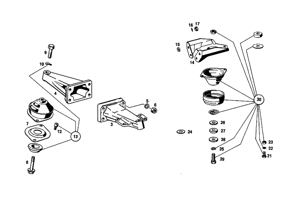 1960-1971 Mercedes-Benz | Repair Kit | 110-220-02-17 | MB Dealer Parts