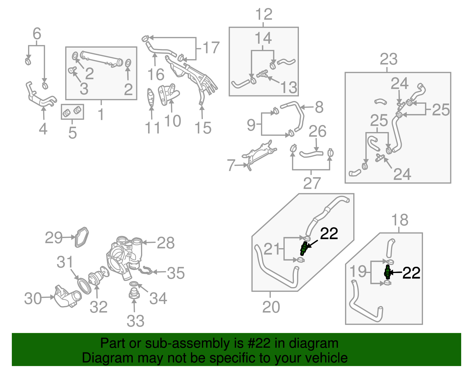 1J0-122-351 - Check Valve 2004-2009 Audi | Audi OEM Parts