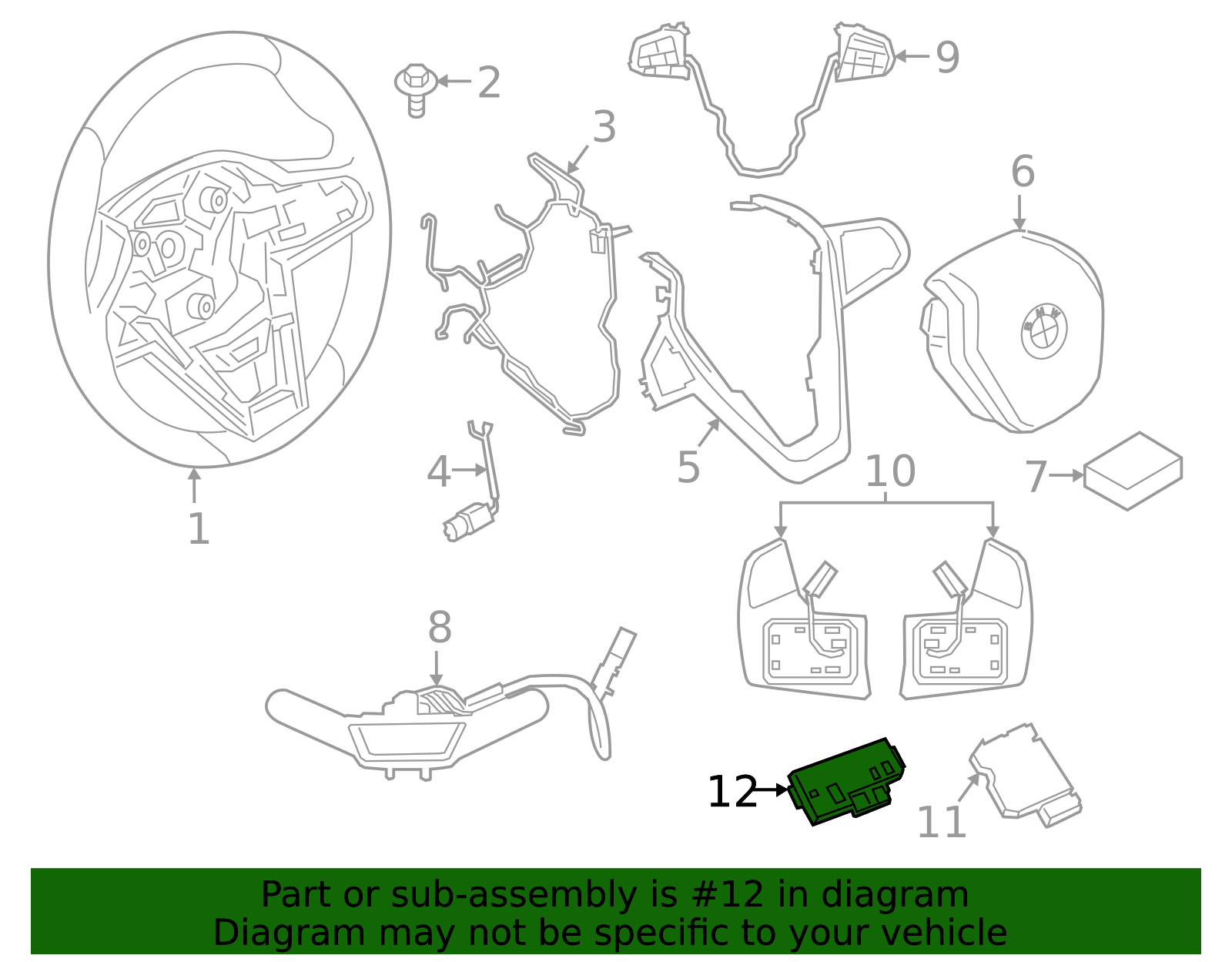 2019-2025 BMW Control Module 32-30-5-A55-6D4 | BMW Parts Wholesale